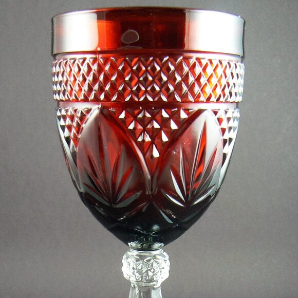 Cristal D'ARQUES Duran | Other | Vintage Cristal Darques Durand Ruby ...